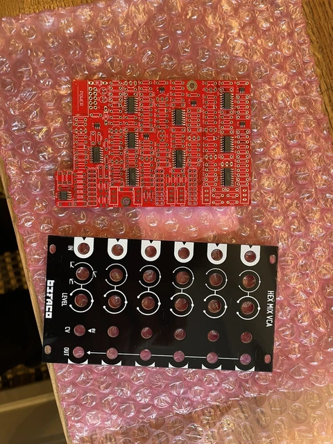 BEFACO HEXMIX VCA Front Panel And Back Pcb Only £29.00 - PicClick UK