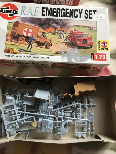 AIRFIX - RAF Emergency Set- 1:72 Scale (see description) £9.50 ...