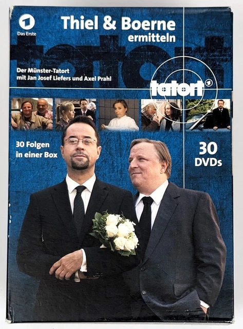 TATORT MÜNSTER - Thiel & Boerne ermitteln - 30 DVD Box EUR 26,00 ...