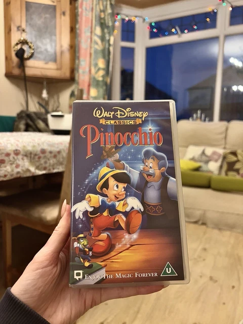 PINOCCHIO VHS TAPE Disney 1940 Film £600.00 - PicClick UK
