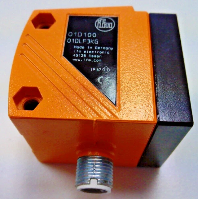 IFM EFECTOR O1D100/01DLF3KG Photo Electric Distance Sensor Laser $219. ...