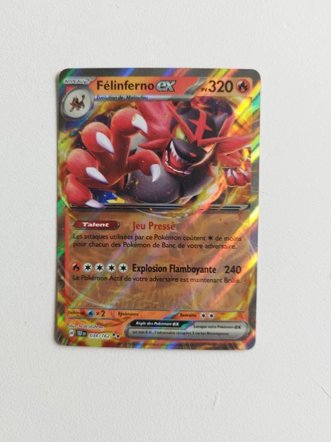 CARTE POKEMON FÉLINFERNO Ex Forces Temporelles EV5 - Neuve Fr EUR 2,00 ...