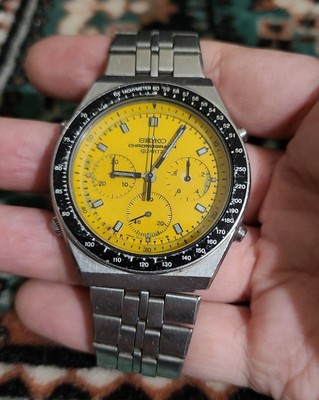 SEIKO 7A28-701A CHRONOGRAPH Quartz RARE "Vulcain" with Box! £605.83 ...