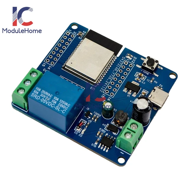DC5-60V ESP32-C6 MODULE WIFI Bluetooth Development Board 1 Channel ...