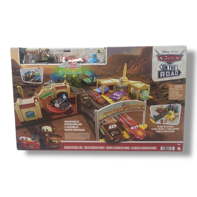 DISNEY PIXAR CARS Radiator Springs Tour Playset 1:55 Scale Mattel NEW ...