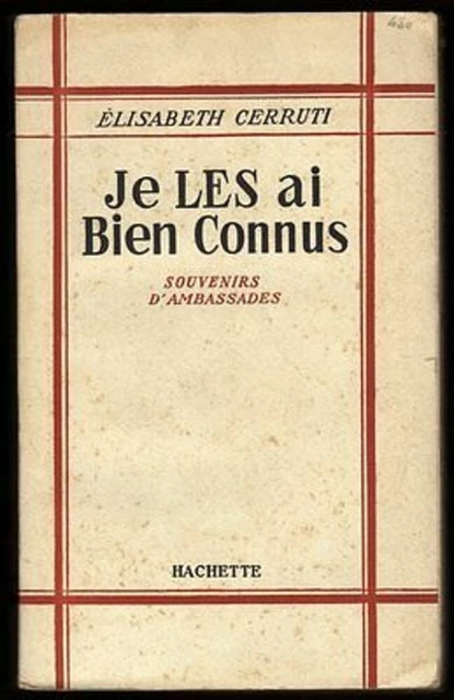 I AI BEN Noto Ricordi Di Ambasciate Elisabetta Cerruti 1950 Ascia EUR ...