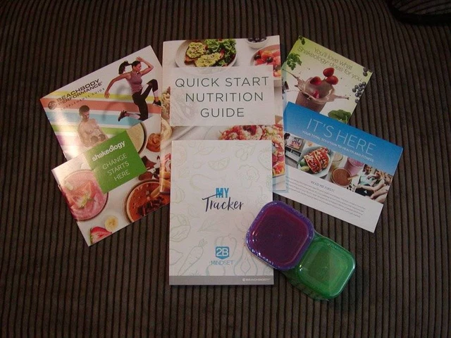 NEW BEACHBODY 2B Mindset My Tracker Journal & Guide To Nutrition Recipe ...