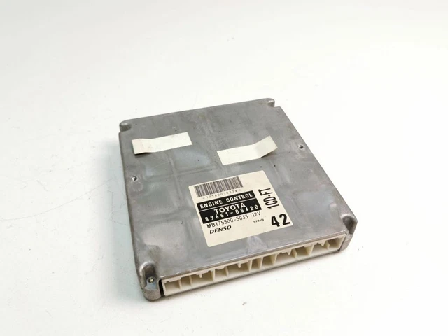 TOYOTA AVENSIS T220 2001 Diesel Calculateur moteur ECU 8966105420 81kW ...