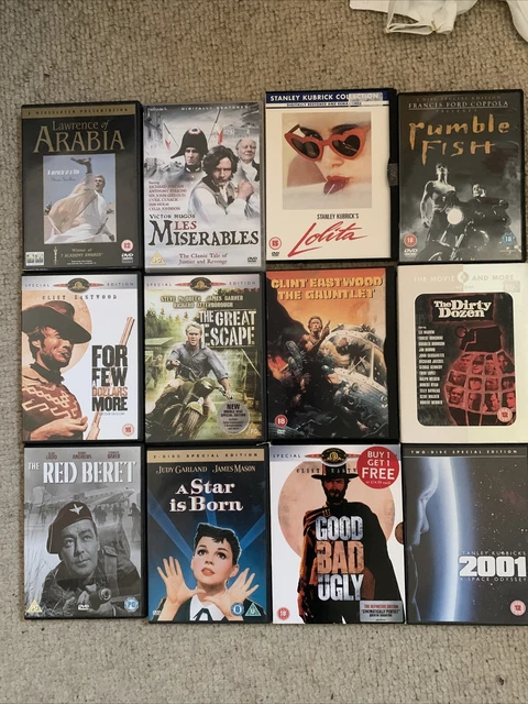 BUNDLE OF CLASSIC Movie(16 DVDs) all in Good used Condition See ...