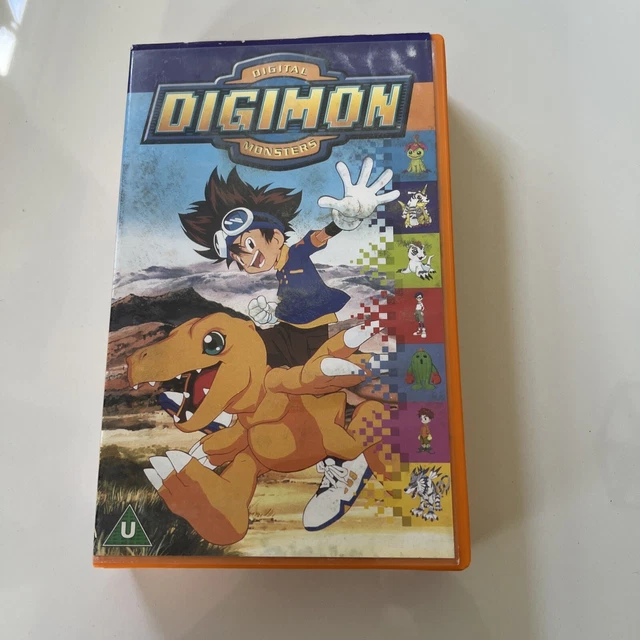 DIGIMON MONSTERS VHS PAL Vintage 1999 Children's Cartoon Working £5.50 ...