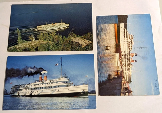 10 FERRIES, CRUISE SHIPS, BATEAU De CROISIERE, SS KINGSTON, STATEN ...