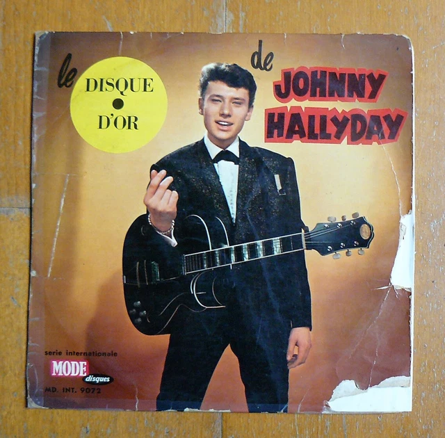 LP JOHNNY HALLYDAY : Le disque d'or - MODE MDINT 9072 - France - 1962 ... LP JOHNNY HALLYDAY : Le disque d'or - MODE MDINT 9072 - France - 1962 ...