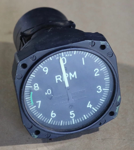 GE GENERAL ELECTRIC Aviation Aircraft Gauge Indicator BU Aero ...