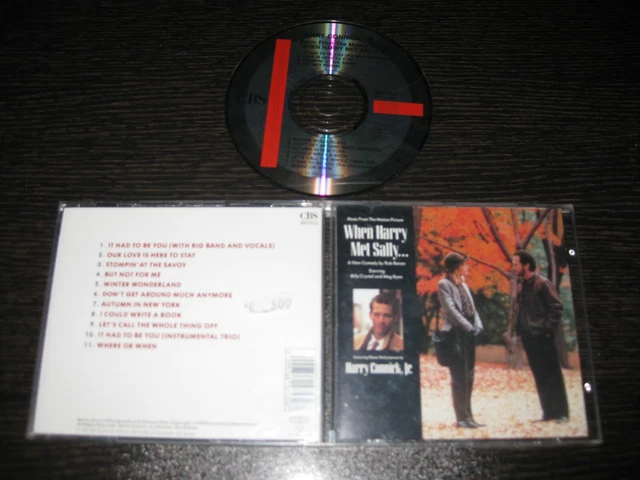 QUAND HARRY RENCONTRAIT Sally.. CD Musique Du Film (HARRY CONNICK JR ...