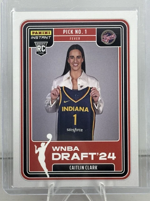 CAITLIN CLARK 2024 Panini Instant WNBA Draft Night /45316 #DN-1 Rookie ...