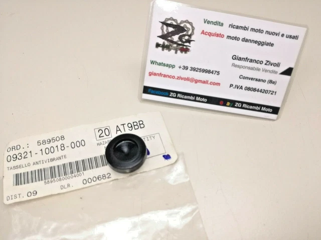 09321-10018 ORIGINALE SUZUKI gommino marmitta scarico rubber muffler ...