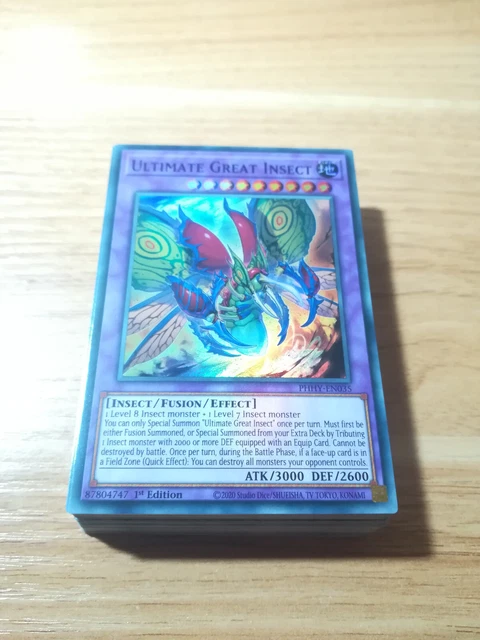 YU-GI-OH DECK INSETTO Grande Finale Falena Regina Farfalla Danaus ...