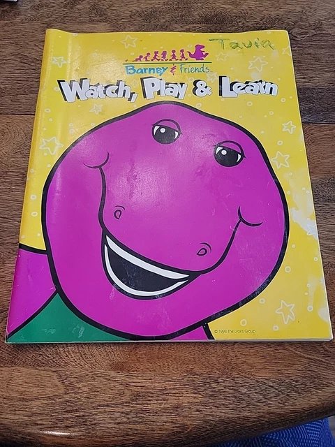 BARNEY & FRIENDS Watch, Play, & Learn ~ Activities & Resources ~ RARE £ ...