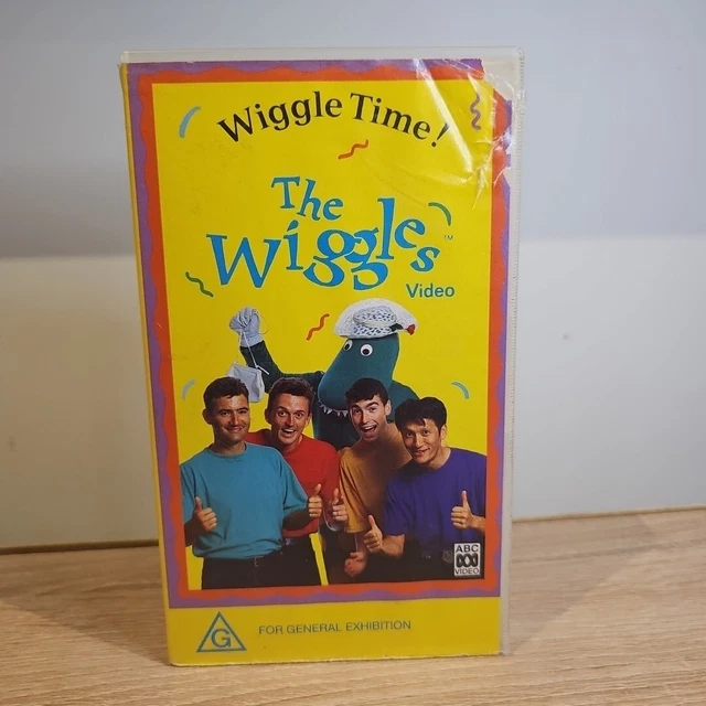 WIGGLE TIME! THE Wiggles VHS Video Tape 1993 Childrens Kids TV Show ...