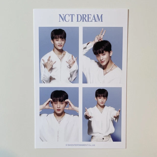 NCT DREAM SEASON'S Greetings 2024 Official Mark 4-Cut Photo Postcard ...