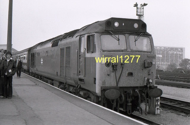 ORIGINAL RAILWAY PHOTOGRAPHIC negative Class 50 500?? at Bristol £3.25 ...
