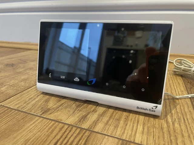 BRITISH GAS GEO Smart Home Energy Dual Monitor Meter Display R1 in home ...