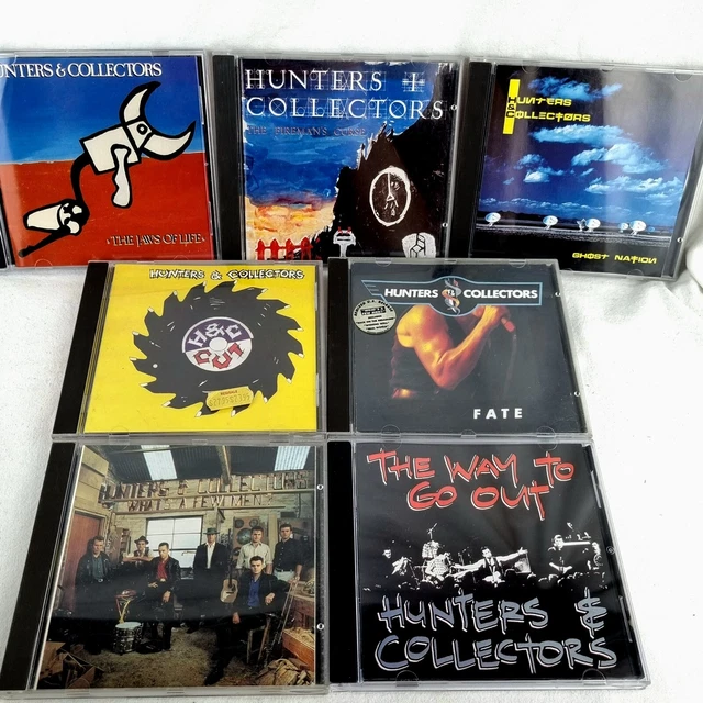LOT 7X HUNTERS & COLLECTORS CD Jaws Of Life Firemans Curse Fate Ghost ...