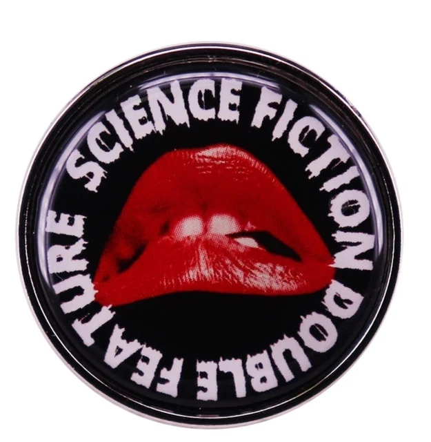 ROCKY HORROR PICTURE SHOW- Science Fiction Double Feature lapel pin ...
