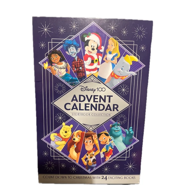 DISNEY 100 STORYBOOK Collection Advent Calendar Walt Disney Christmas ...