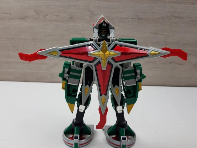 POWER RANGERS NINJA Storm - Samurai Star Megazord Green Action Figure £ ...