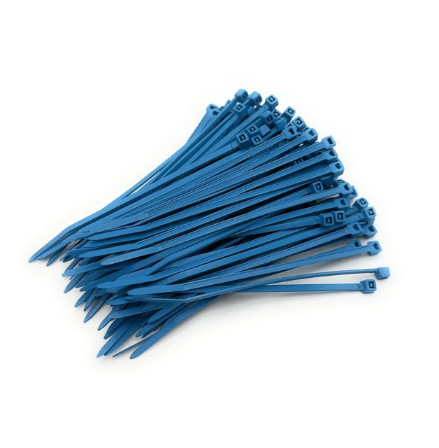 BLUE METAL DETECTABLE Cable Ties 100mm x 2.5mm Pack of 100 $10.38 ...