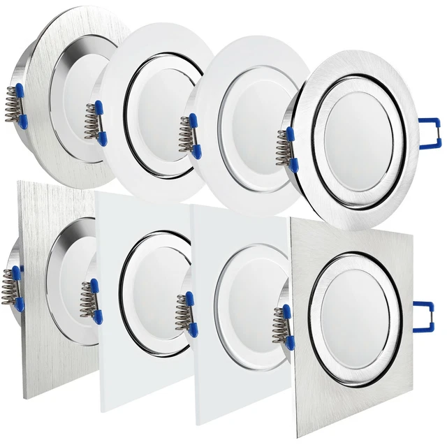 LED EINBAUSTRAHLER 230V GU10 Spot Feuchtraum Bad Deckenspots ...