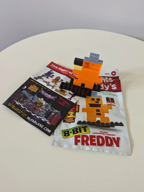 MCFARLANE FNAF MODELLINO Freddy Fazbear 8 bit (Serie 1) Five Nights at ...