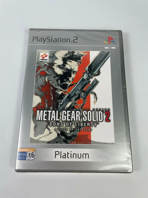 PS2 METAL GEAR Solid 2: Sons of Liberty, Spanish Version, New & Factory ...