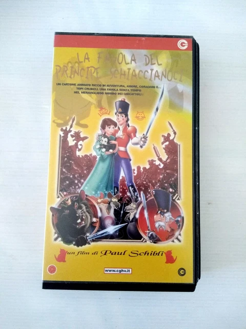 LA FAVOLA DEL PRINCIPE SCHACCIANOCI VHS Cecchi Gori 1991 Paul Schibli ...