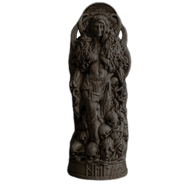 HEL STATUE GODDESS of Death,Norse Pantheon, Viking Pagan Asatru Heathen ...