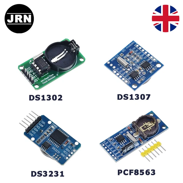 RTC DS1302 DS1307 DS3231 PCF8563 AT24C32 IIC Real Time Clock for ...