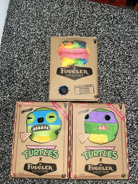 FUGLER BUNDLE X3, Sealed New - TMNT, Leo, Donatello, + Multicoloured ...