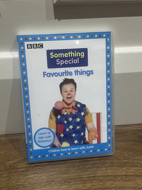SOMETHING SPECIAL: FAVOURITE Things DVD Learn 2 Sign Makaton, BBC ...