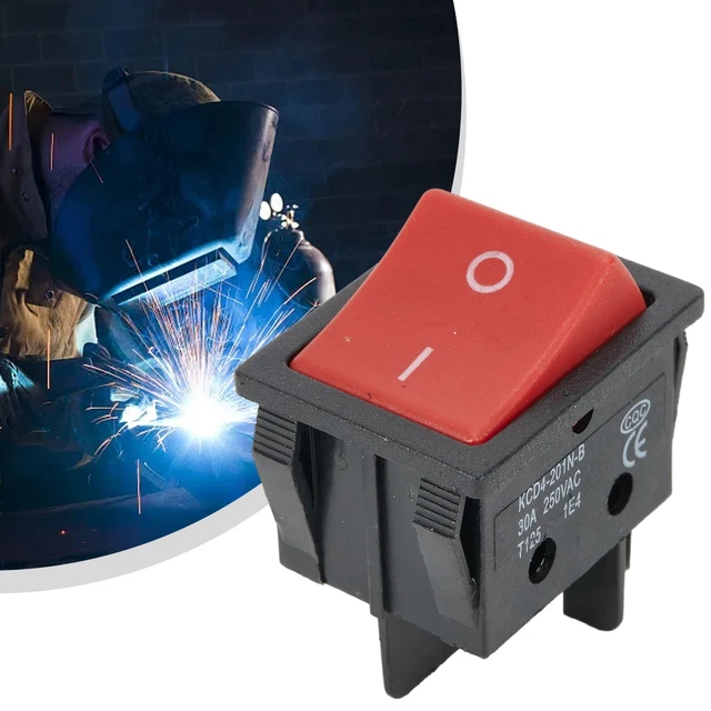 WELDING MACHINE POWER Switch 30A/250V AC Electric Heater Switch 4Pin $5 ...