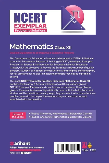 NCERT EXEMPLAR PROBLEMS-SOLUTIONS Mathematics class 12th | Ankesh Kumar Singh EUR 55,95 ...