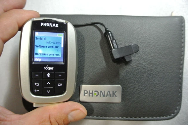 PHONAK ROGER INSPIRO Roger/Fm Wireless Mic Microphone Transmitter EUR ...