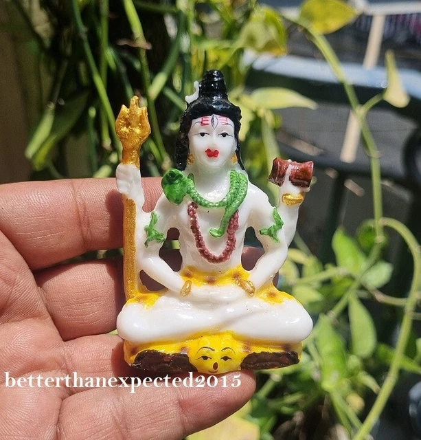 LORD SHIVA STATUE Shiv High quality resin Multi color idol Sculptures ...