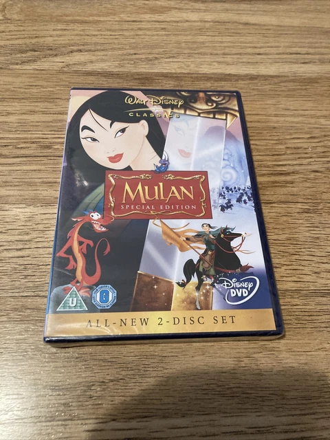 MULAN SPECIAL EDITION (Walt Disney Classics) DVD 2-Disc Set Animated ...