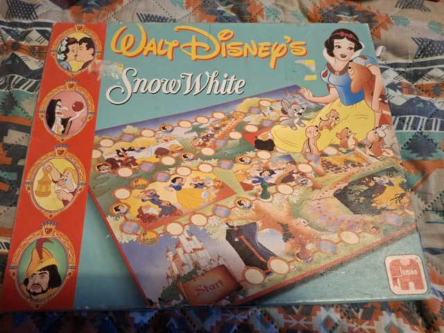 WALT DISNEY’S SNOW White Vintage Board Game By Jumbo Complete Early 90S ...