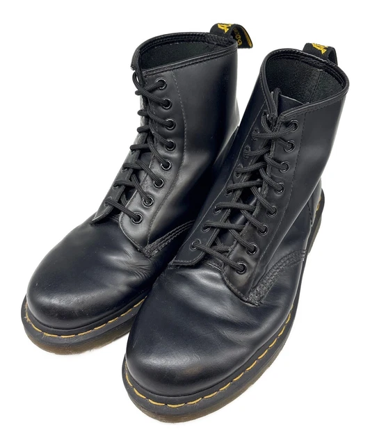 DR. MARTENS 8-HOLE boots, black, size: USM 9 £162.23 - PicClick UK