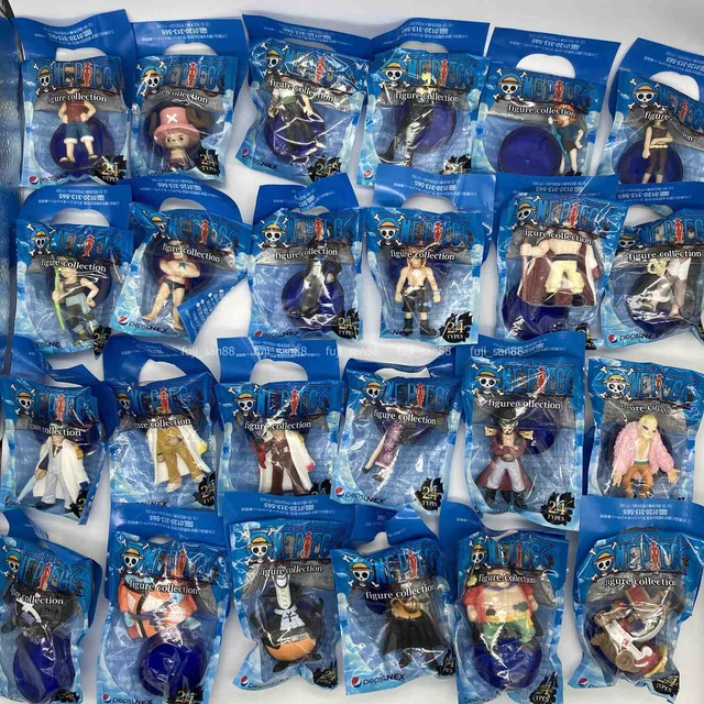 ONE PIECE PEPSI Bottle cap Mini Figure Collection All 24 Types Complete ...