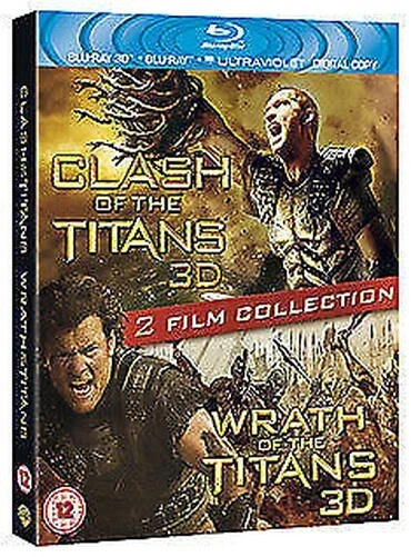 CLASH OF THE Titans 3D+2D / Wrath 3d+2d NEW BLU-RAY (10003 [2012] $27.56 - PicClick AU