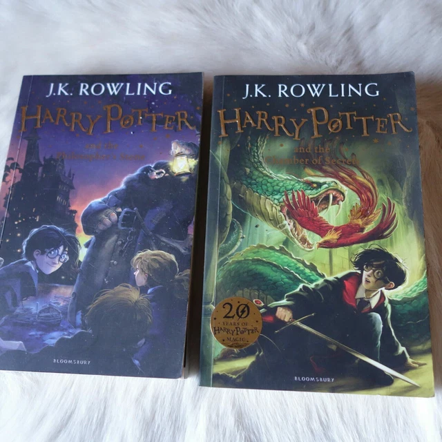 J.K ROWLING HARRY POTTER Philosophers Stone JK Rowling Chamber of ...