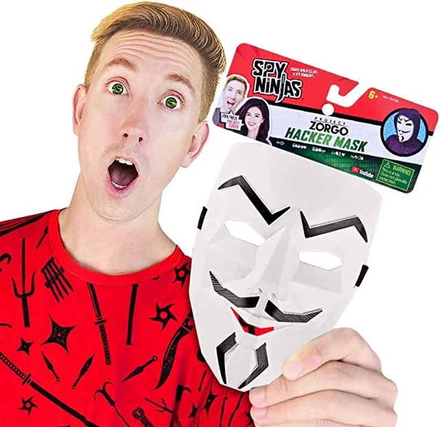 NEW SPY NINJAS Project Zorgo Mask From Vy Qwaint & Chad Wild Clay £12. ...